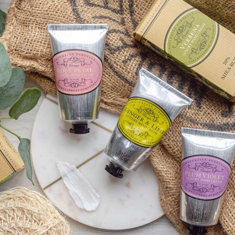 Naturally European,håndkrem i tube, melk